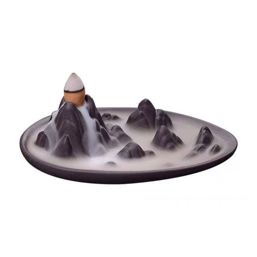 Mountain Peak Ceramic Backflow Burner – Medusa Gothic